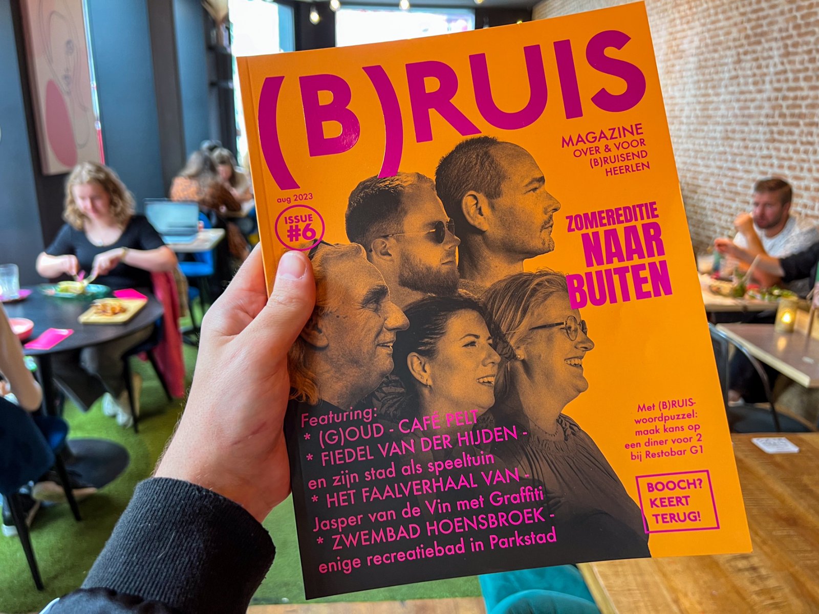 De nieuwste, zomerse editie van (B)RUIS is uit! - Heerlen Mijn Stad